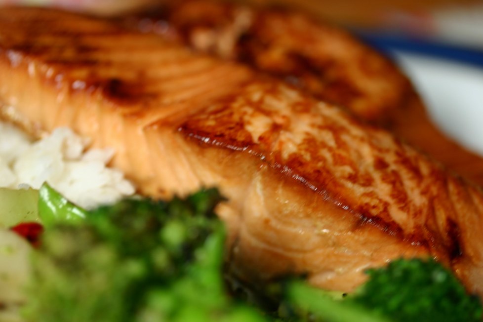 Sake-soy marinated salmon | Ten More Bites