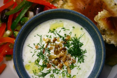 Tarator (Cold cucumber and yogurt soup) | Ten More Bites