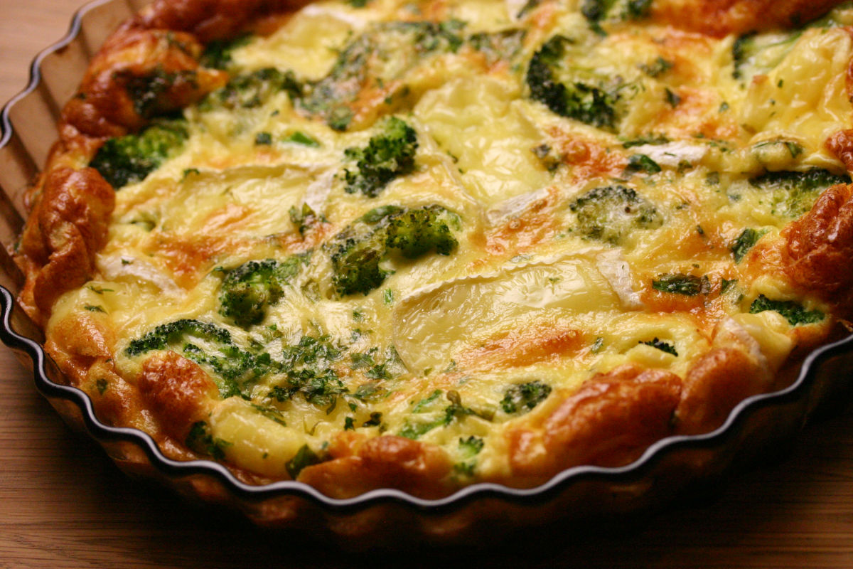 Crustless broccoli quiche | Ten More Bites